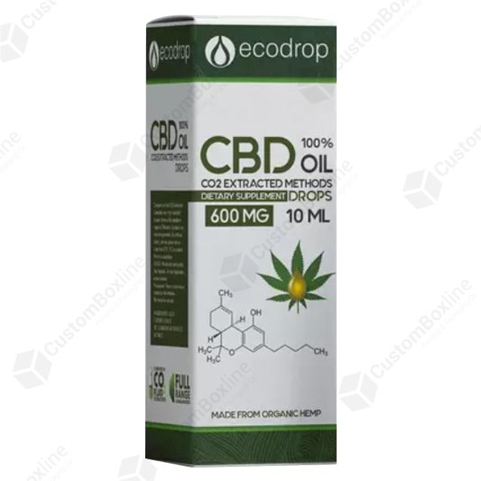 Order Custom CBD EXTRACTED DROPS BOXES